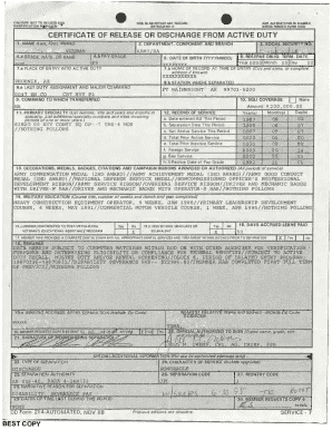 Fillable Online Dd Form 214 Fax Email Print - pdfFiller