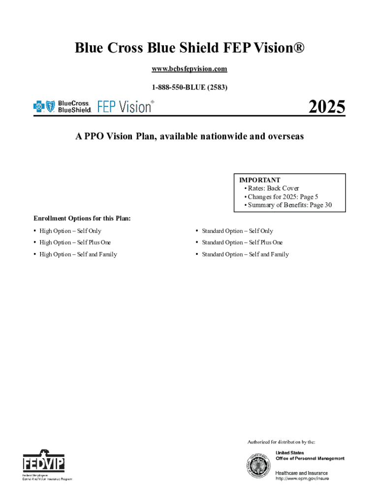 Fillable Online 2025 a PPO Vision Plan, Available Nationwide and ...