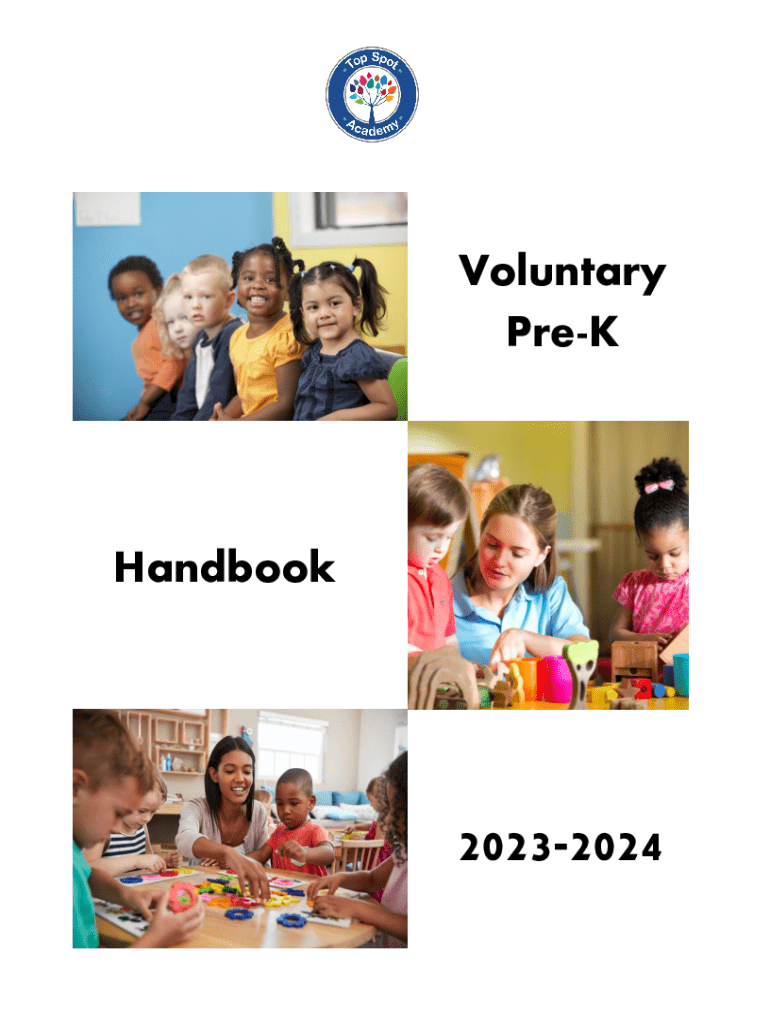 Fillable Online Top Spot Academy's Voluntary Prekindergarten Program ...