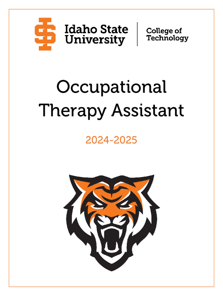 Fillable Online Occupational Therapy Assistant Program Handbook 2024-2025 Fax Email Print ...