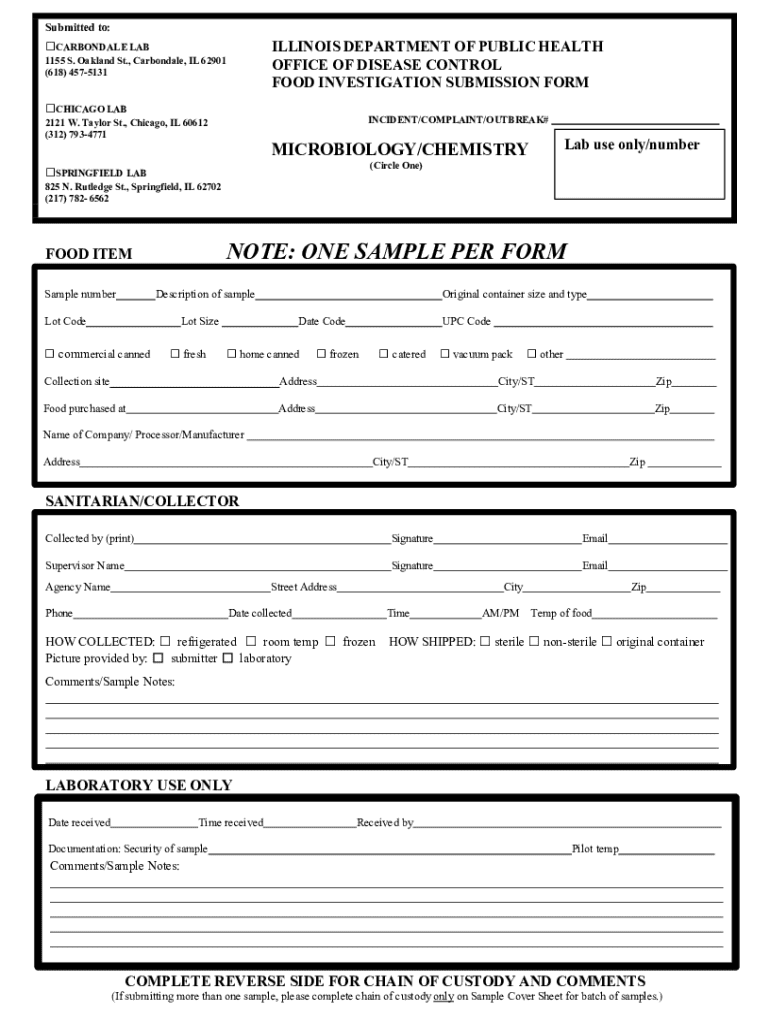Fillable Online Laboratory Status Change Form Fax Email Print - pdfFiller