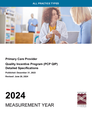 Fillable Online 2024 Primary Care Provider Quality Incentive Program ...