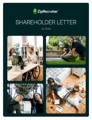 Fillable Online Q1 2024 Shareholder Letter Fax Email Print - pdfFiller