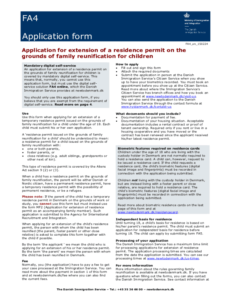Fillable Online Appendix 1 for form VAF4A: family settlement as a child ...