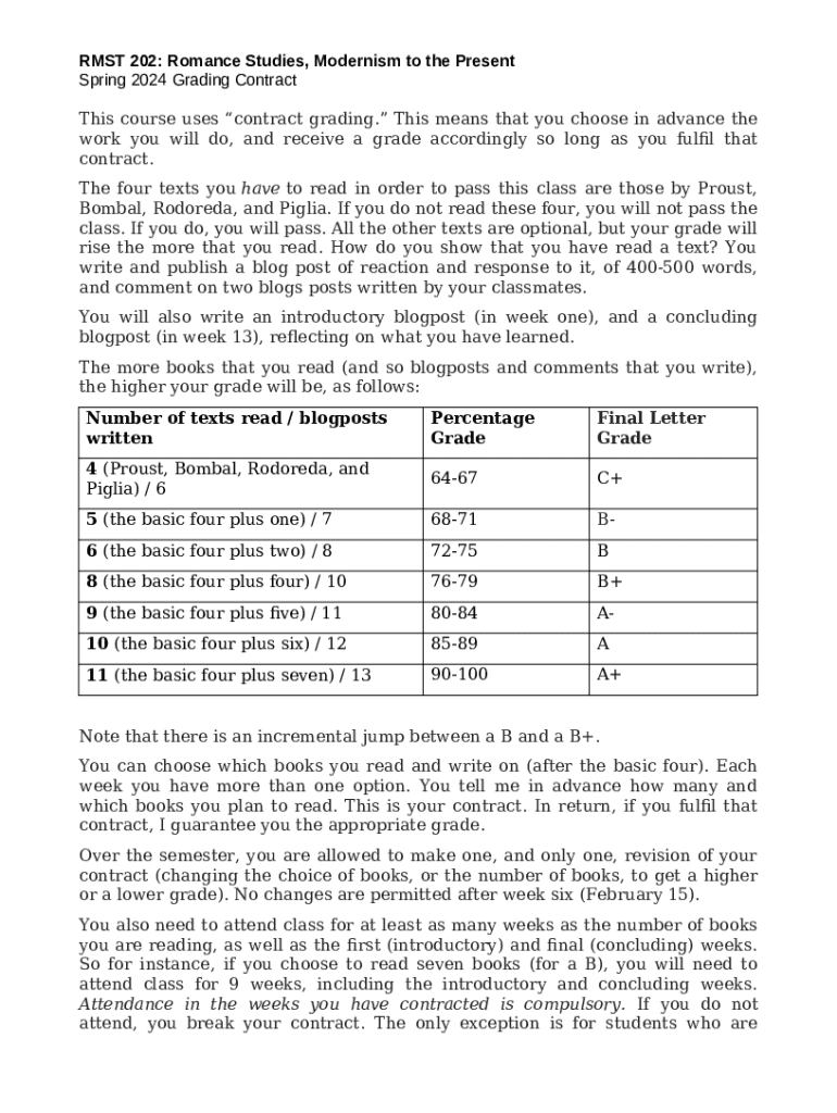 Literature Review of Contract Grading for Multilingual and ... Doc Template | pdfFiller