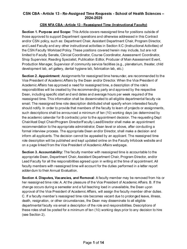 Fillable Online Re-assigned Time Requests Fax Email Print - pdfFiller