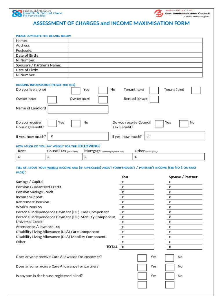 Sole to Joint Tenancy Application - One Housing Doc Template | pdfFiller