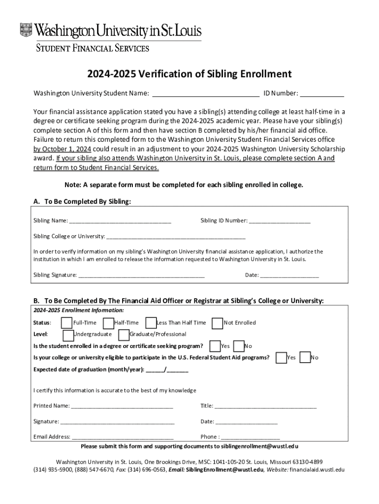 Fillable Online 2024-2025 Verification Worksheet - for Dependent Students Fax Email Print ...