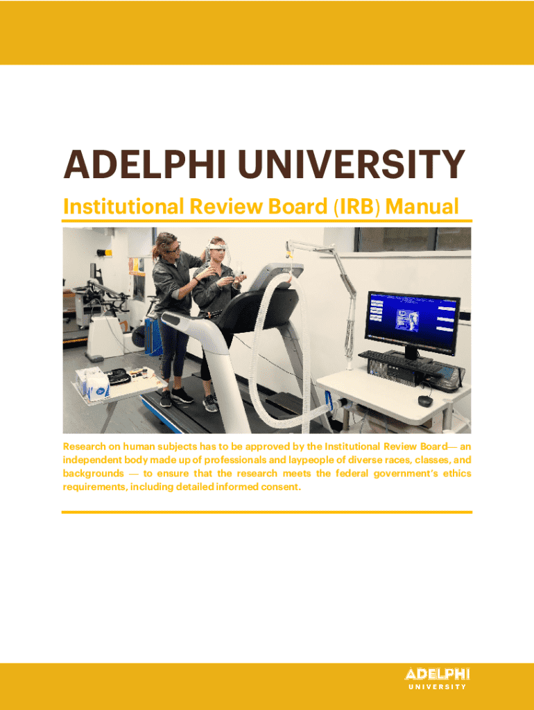 Fillable Online Adelphi University Institutional Review Board (irb) Manual - 2024 Fax Email ...