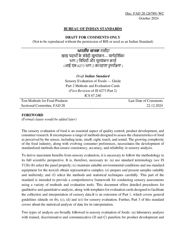 Fillable Online Official account of the National Standards Body of ...