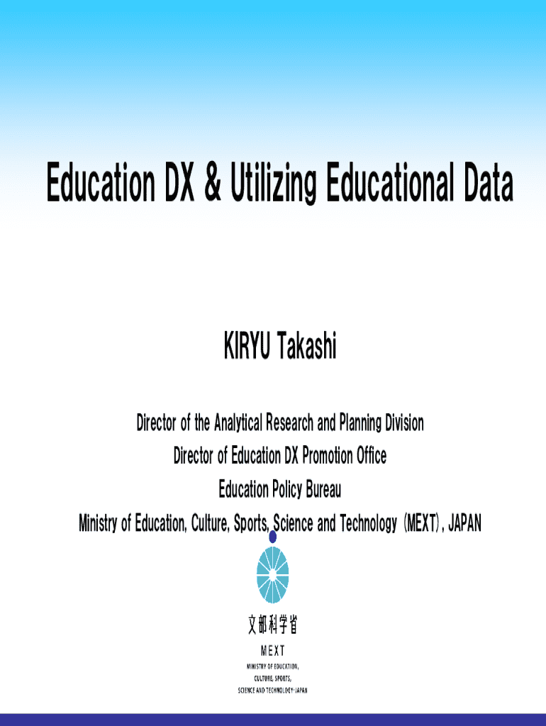 Fillable Online Education Dx Phase 1: Digital Transformation Fax Email ...