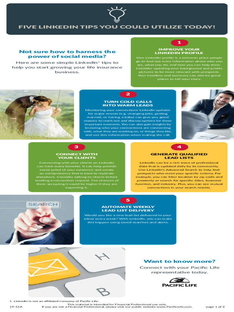 Fillable Online How to Stand Out on LinkedIn: 5 Tips to Boost Your ...