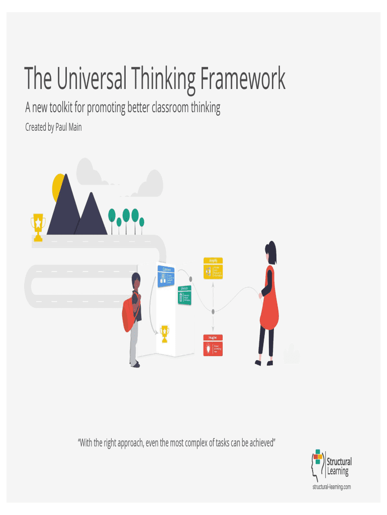 Fillable Online the Universal Thinking Framework: a New Toolkit for ...