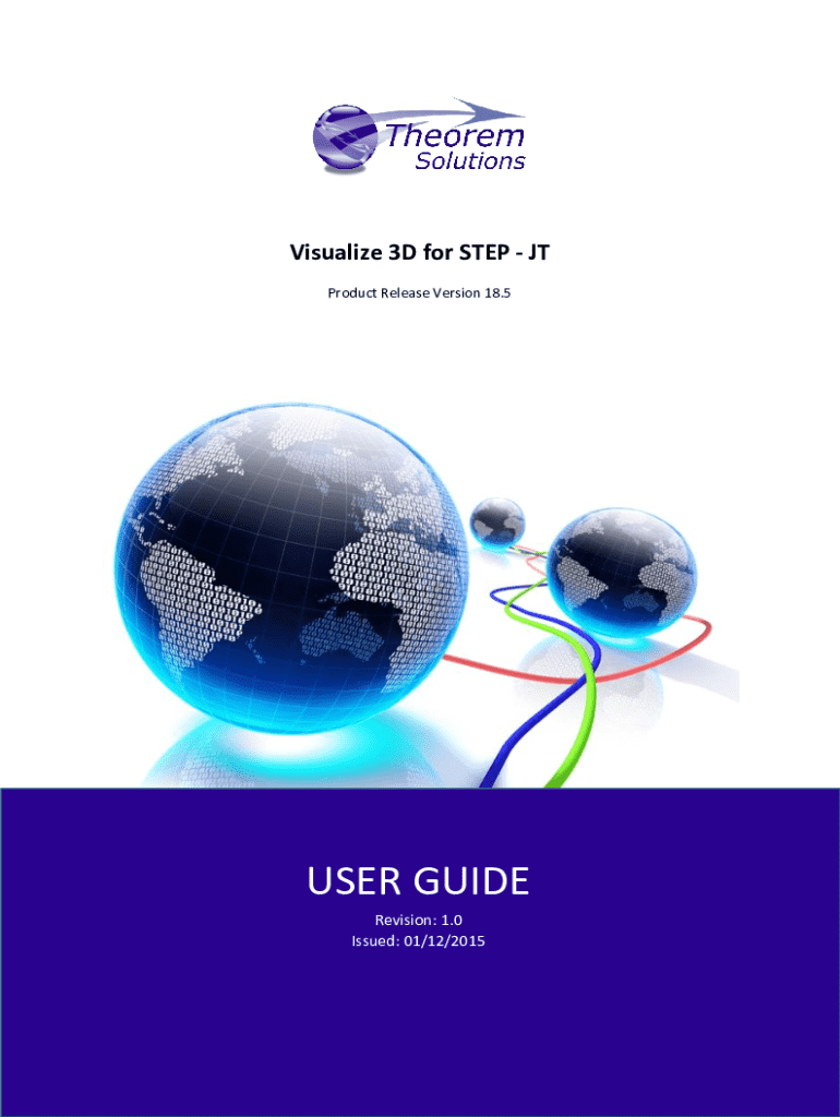 Fillable Online Visualize 3D for STEP - JT Fax Email Print - pdfFiller