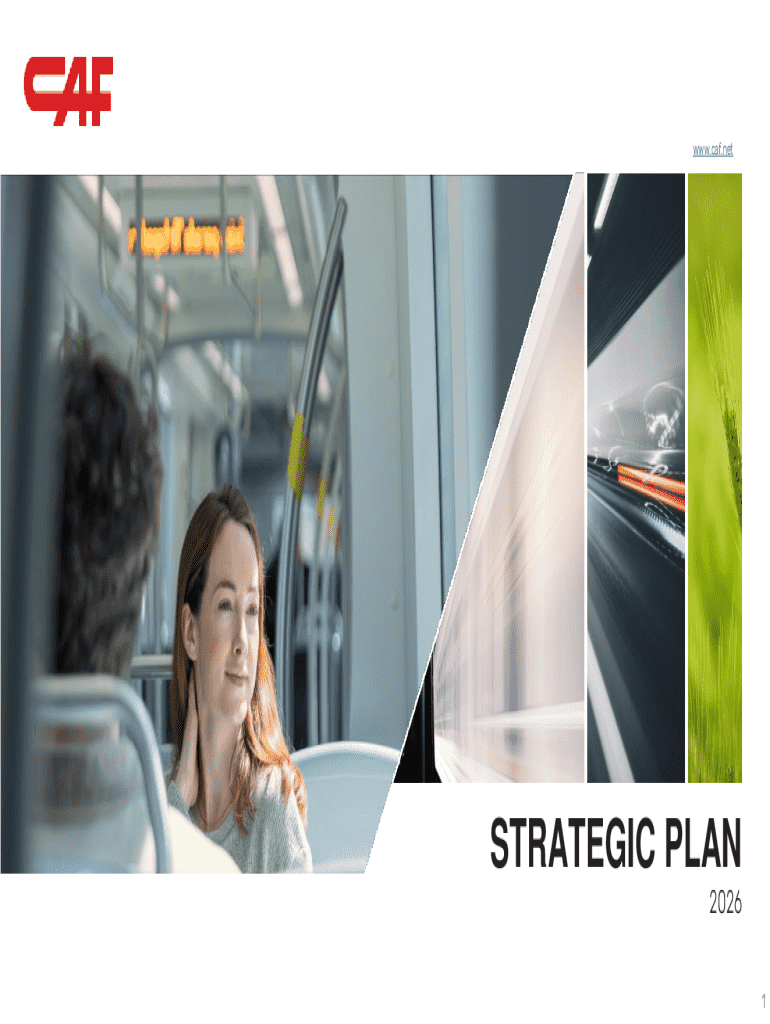 Fillable Online Caf Group Strategic Plan 2026 Fax Email Print - pdfFiller