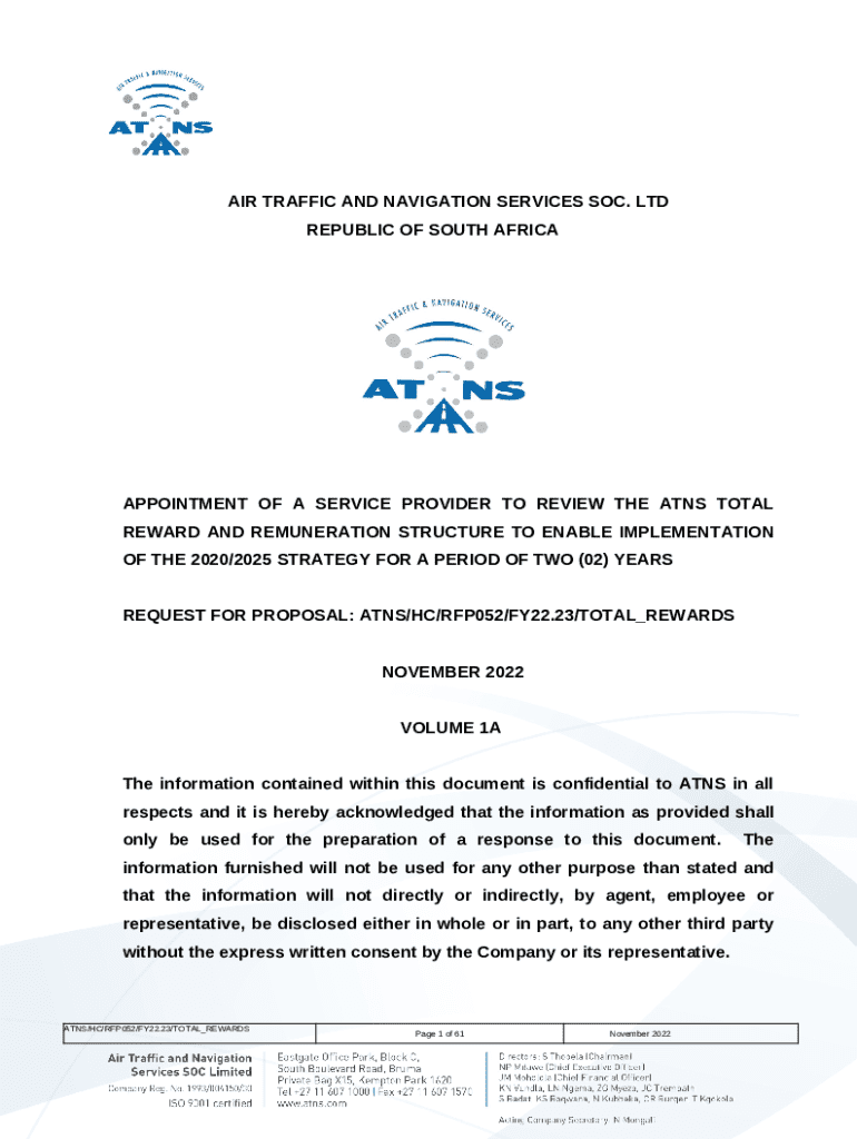 Tender-Advert-Total-Rewards.pdf Doc Template | pdfFiller