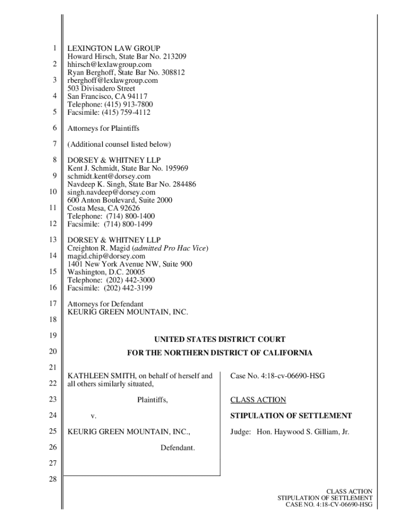 Fillable Online Howard Hirsch, State Bar No Fax Email Print - pdfFiller