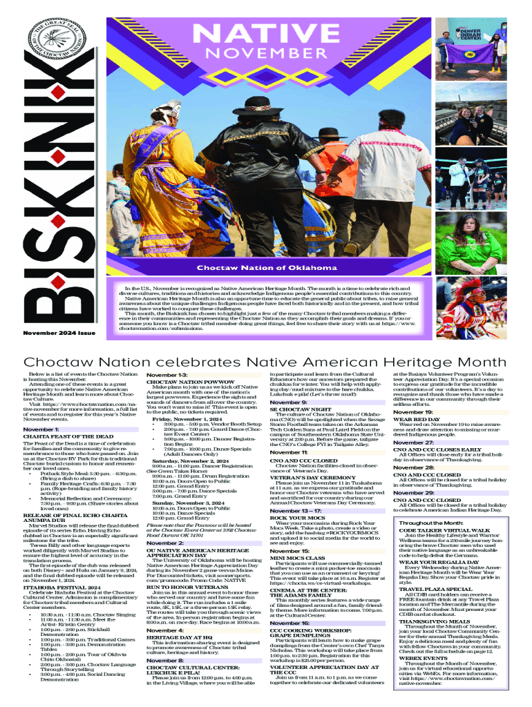 Fillable Online November 2024 Issue Fax Email Print - pdfFiller