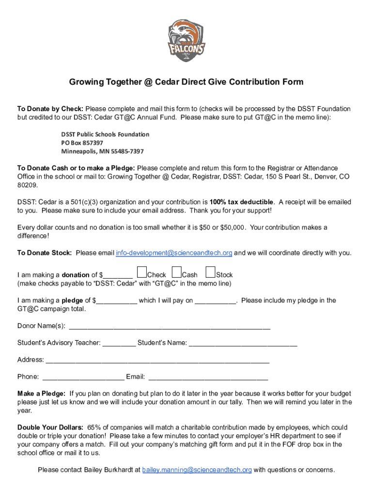 Fillable Online Tell us about yourself - DonorPerfect Forms Fax Email ...