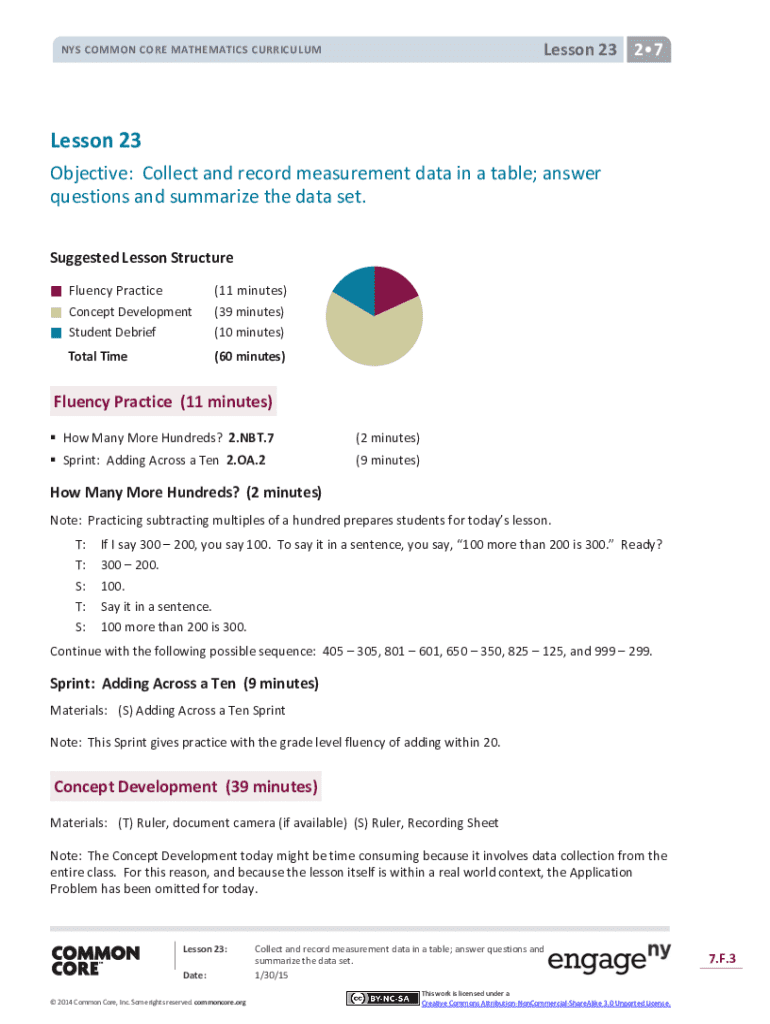 Fillable Online lesson 23 homework module 7 grade 2 Fax Email Print ...