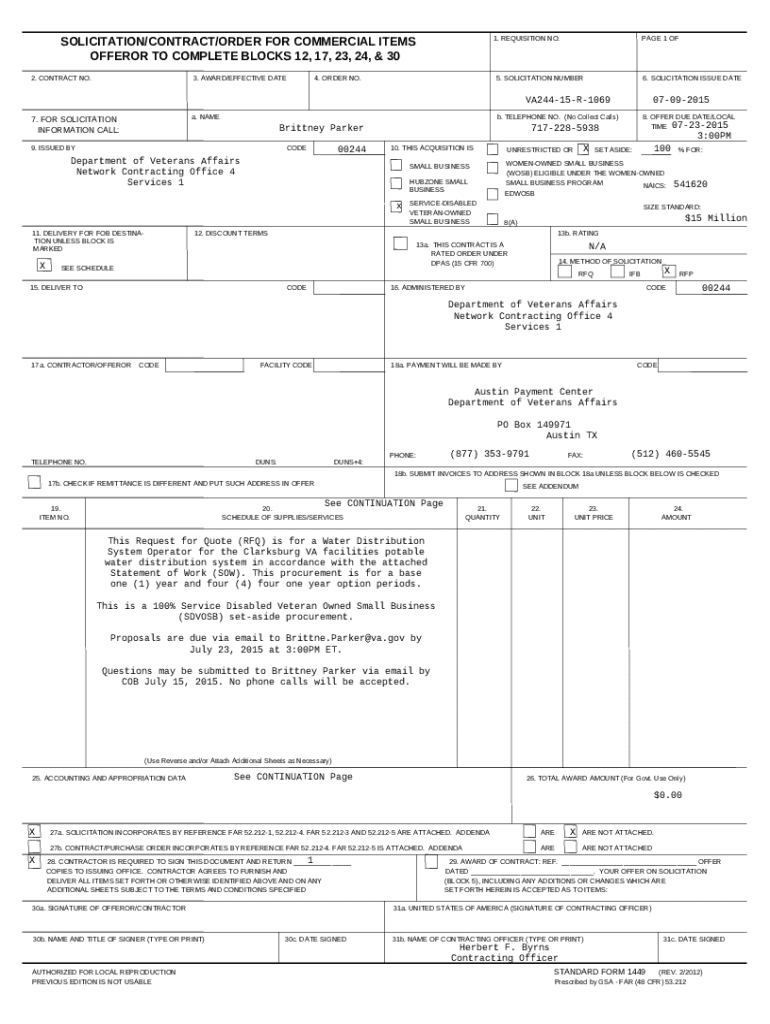 Public Water Systems Operator Sow Doc Template | pdfFiller
