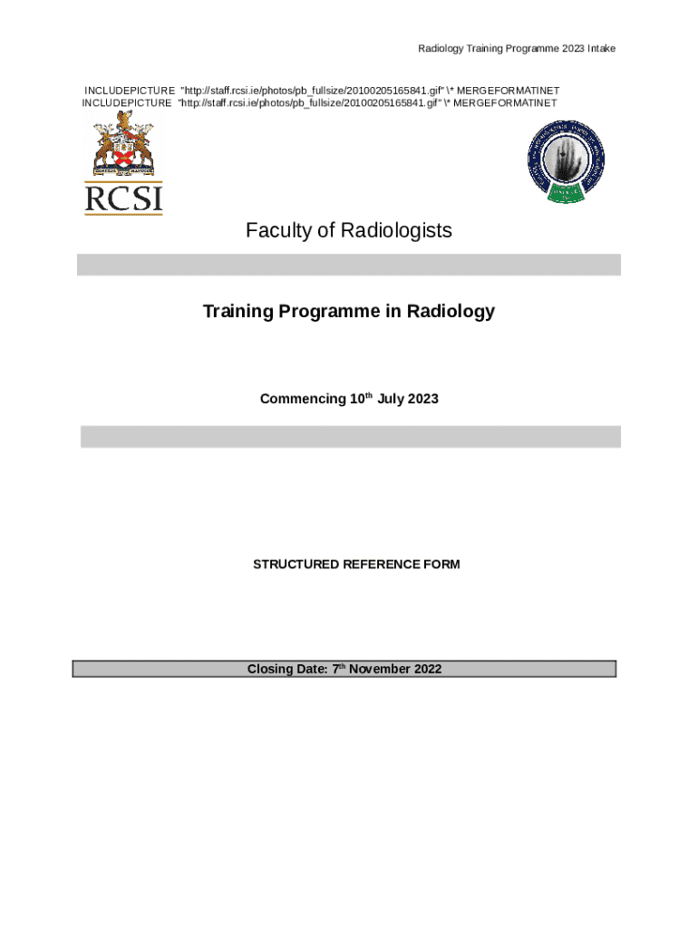 Structured Reference Doc Template | pdfFiller