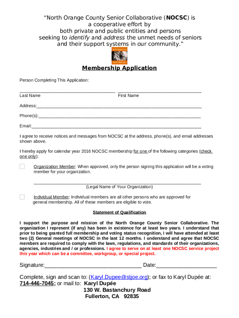 OC Aging Service Collaborative - OC Aging Services ... Doc Template | pdfFiller