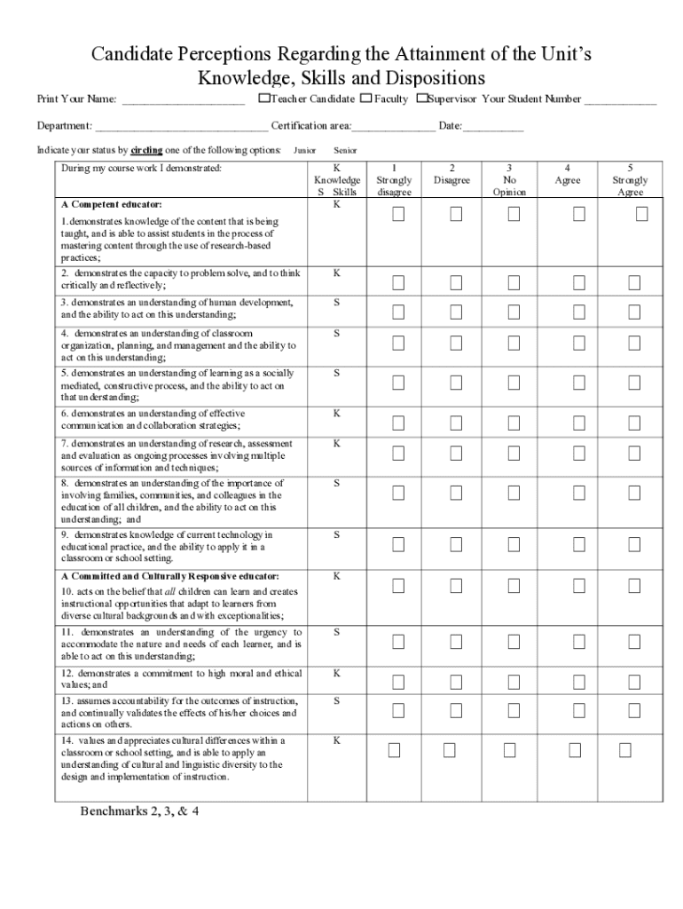 Fillable Online Perception Assessment and Scoring Guide Fax Email Print ...