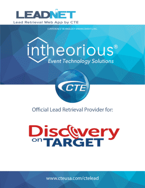 Fillable Online Lead Retrieval Services for Discovery on Target Fax ...