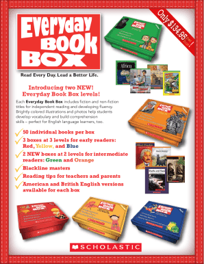 Fillable Online Everyday Book Box Fax Email Print - pdfFiller