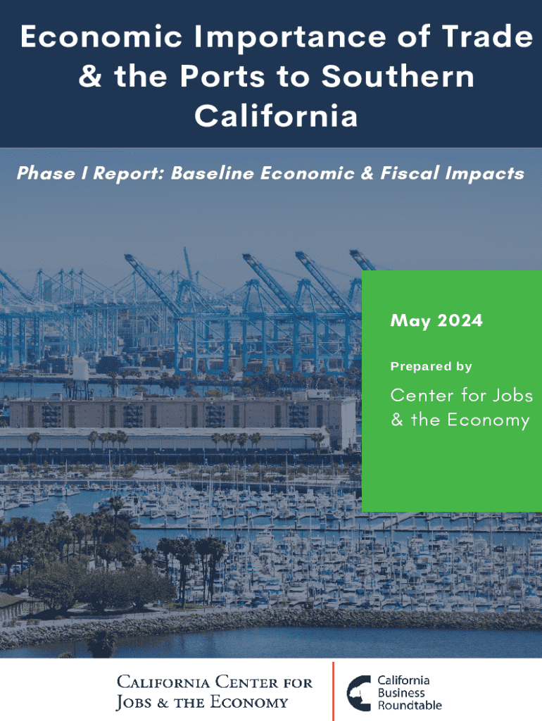 Fillable Online Phase I Report: Baseline Economic & Fiscal Impacts Fax Email Print - pdfFiller