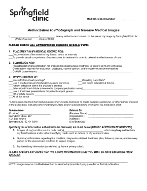 Fillable Online Authorization for Medical Imaging and Information Release Fax Email Print ...