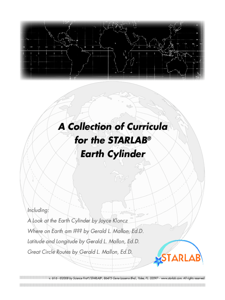Fillable Online Curriculum Guide for Teaching Geography With Starlab Fax Email Print - pdfFiller