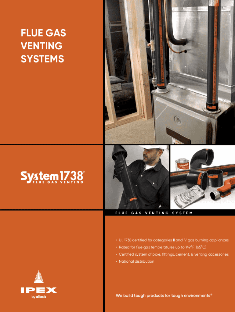 Fillable Online Flue Gas Venting Systems Fax Email Print - pdfFiller