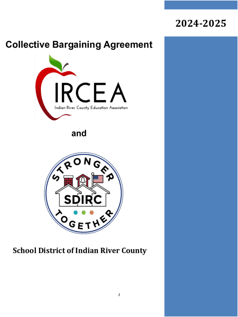 Fillable Online 2024-2025 Collective Bargaining Agreement Fax Email Print - pdfFiller