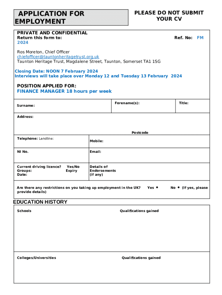 Downloadable s & ApplicationsTaunton, MA Doc Template | pdfFiller