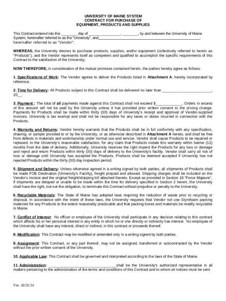 University of Maine Surveying Articulation Agreement Doc Template ...