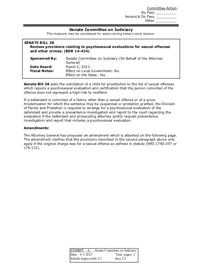 Fillable Online SB 36 WSD Fax Email Print - pdfFiller