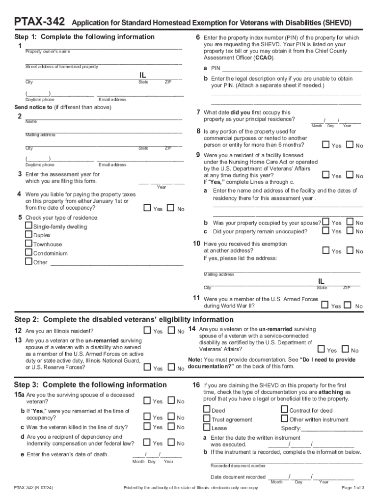 Fillable Online PTAX-342-R - Madison County, Illinois - Fill and Sign ... Fax Email Print ...
