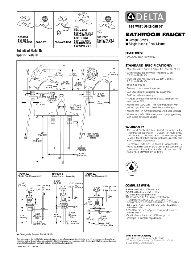 Fillable Online 6-1/4 in. Nut, Washer and Gasket for Model 500-DST, 501 ... Fax Email Print ...