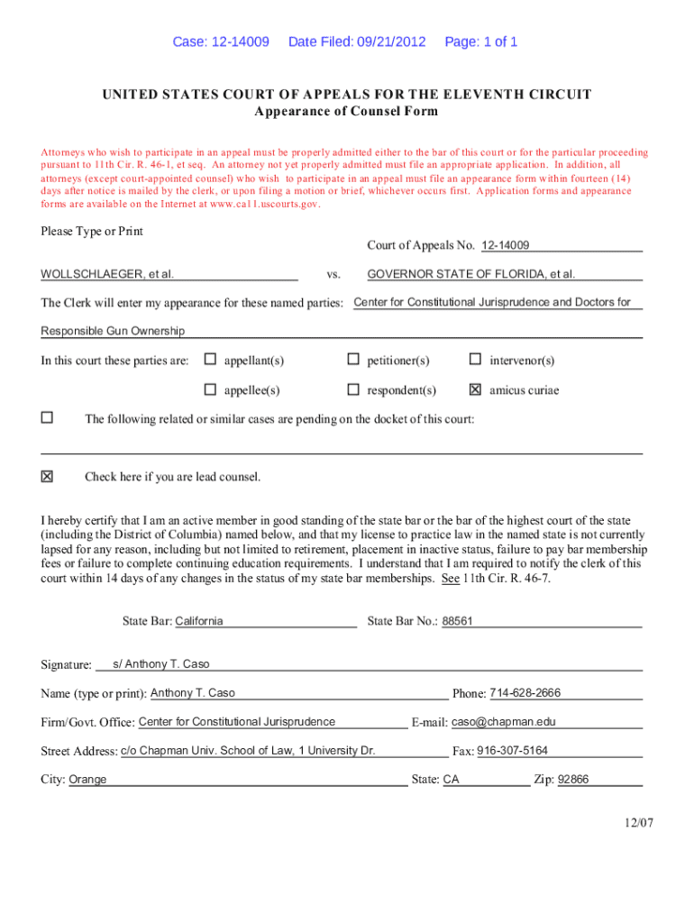 Fillable Online Application forms and appearance Fax Email Print - pdfFiller