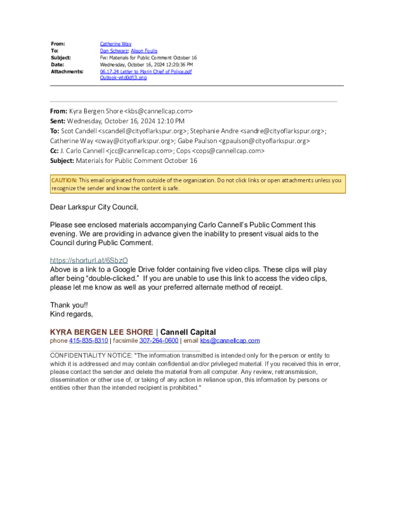 Fillable Online KYRA BERGEN LEE SHORE Cannell Capital Fax Email Print ...