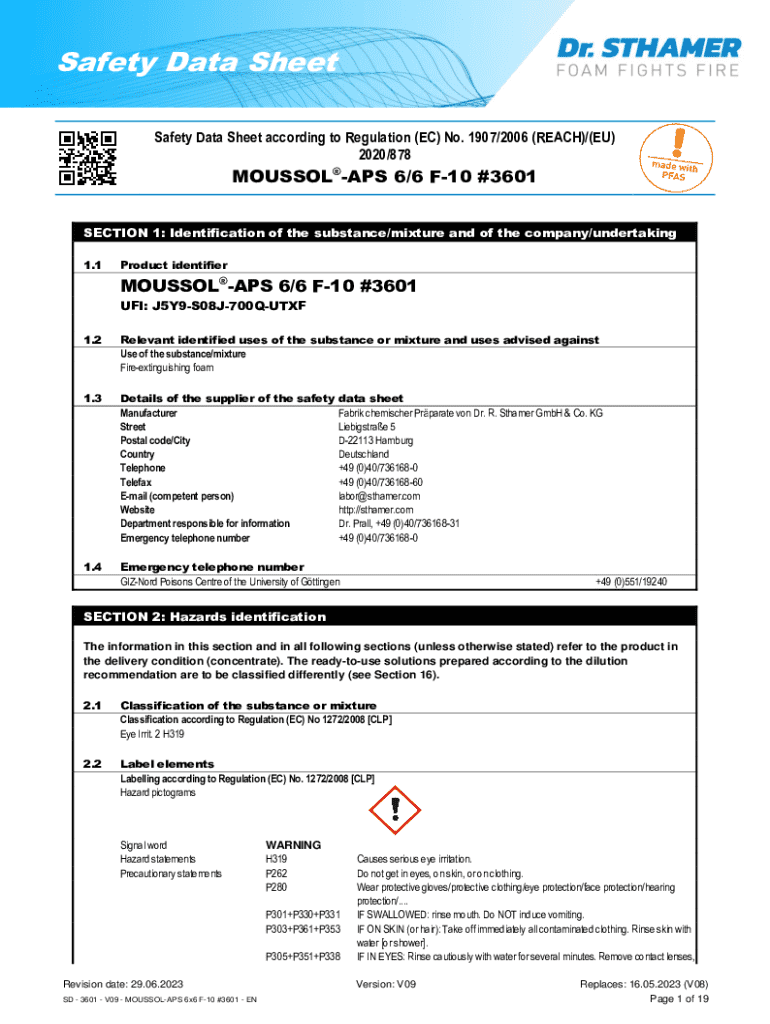 Fillable Online MOUSSOL-APS 6/6 F-10 #3601 Fax Email Print - pdfFiller