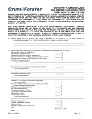 Fillable Online THIRD PARTY ADMINISTRATOR Fax Email Print - pdfFiller