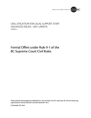 Fillable Online CIVIL LITIGATION FOR LEGAL SUPPORT STAFF: Fax Email ...