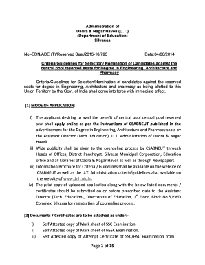 Fillable Online dnh nic 1 MODE OF APPLICATION apply online as per the ...