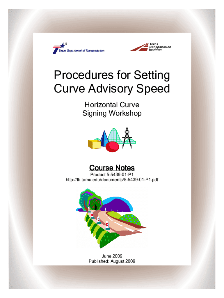 Fillable Online Procedures For Setting Advisory Speeds On CurvesFHWA ...