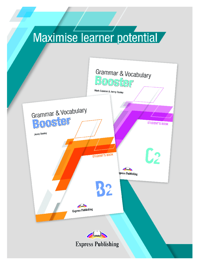 Fillable Online Grammar and Vocabulary Booster Level B2 Fax Email Print - pdfFiller