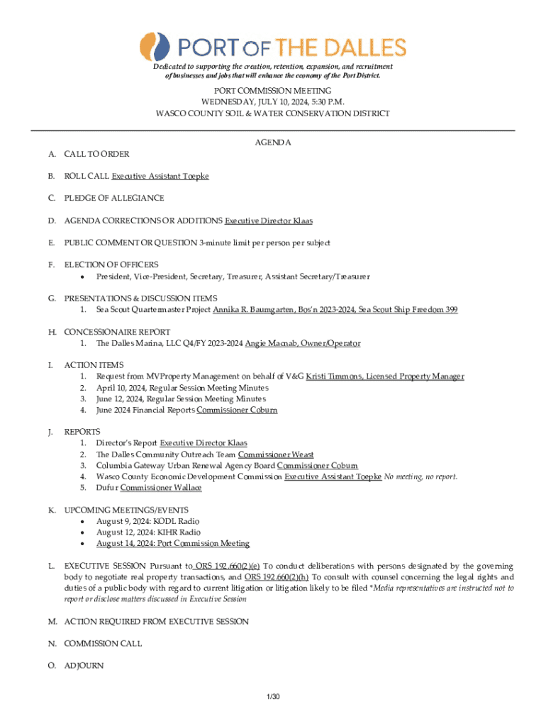 Fillable Online WASCO COUNTY SOIL & WATER CONSERVATION DISTRICT Fax ...