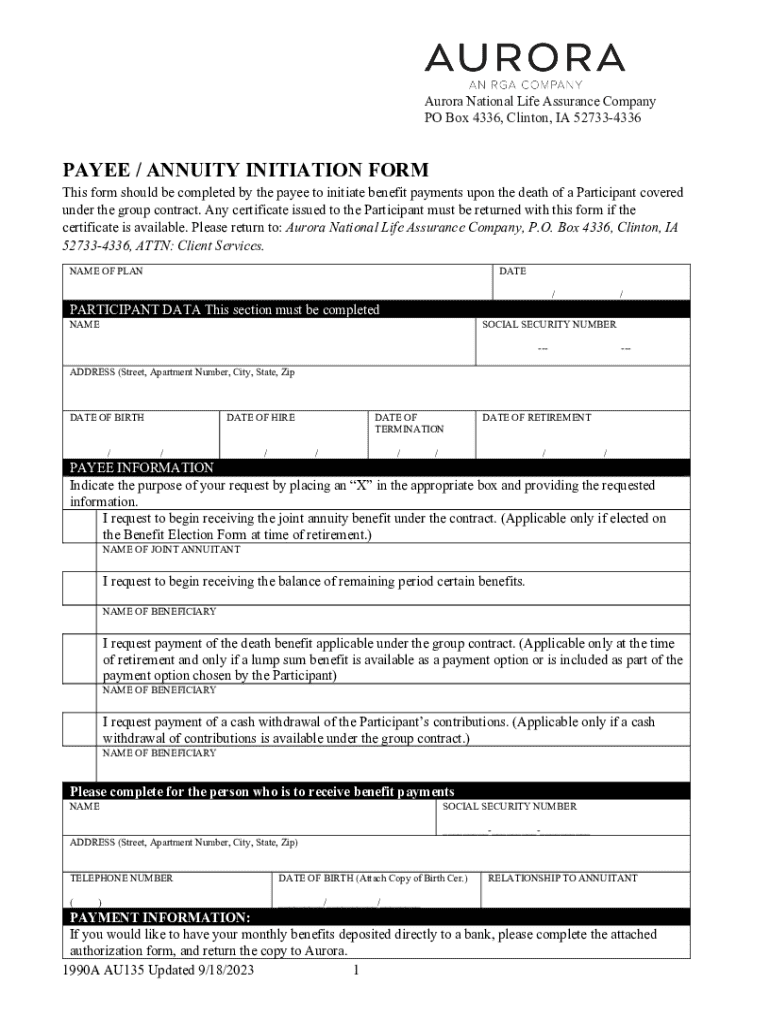 Fillable Online IMMEDIATE ADVANCE PAYMENT CLAIM FORM Fax Email Print ...